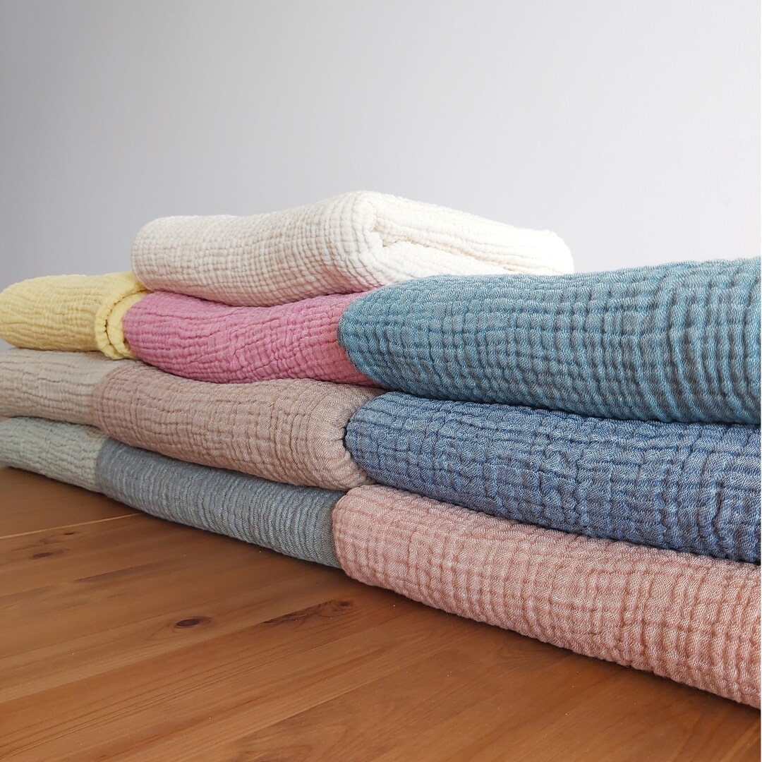 Muslin Cotton Baby Blanket, Natural Baby Blanket,organic Cotton Newborn ...