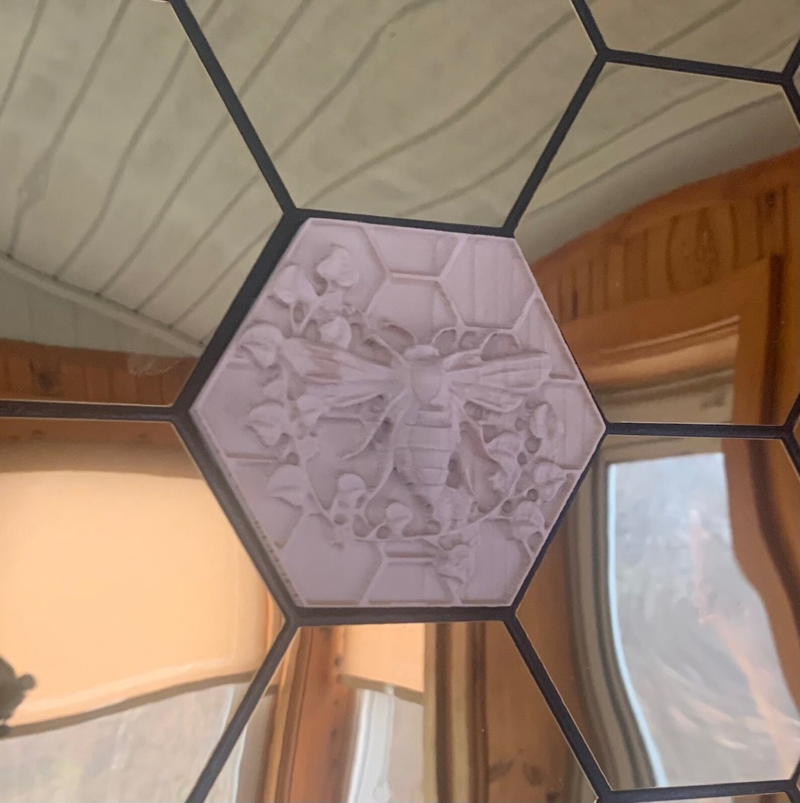 Bee Decor Wall Art W/3d Bee Carving - Etsy