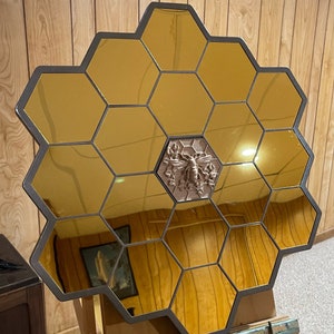 Bee Decor Wall Art W/3d Bee Carving - Etsy