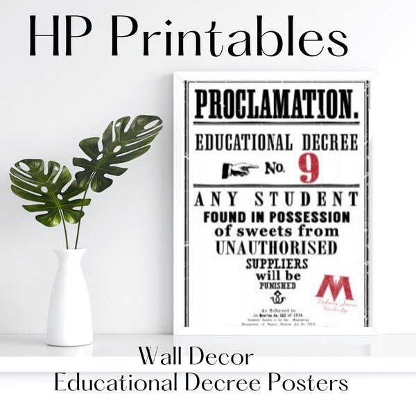 Educational Decree - Etsy