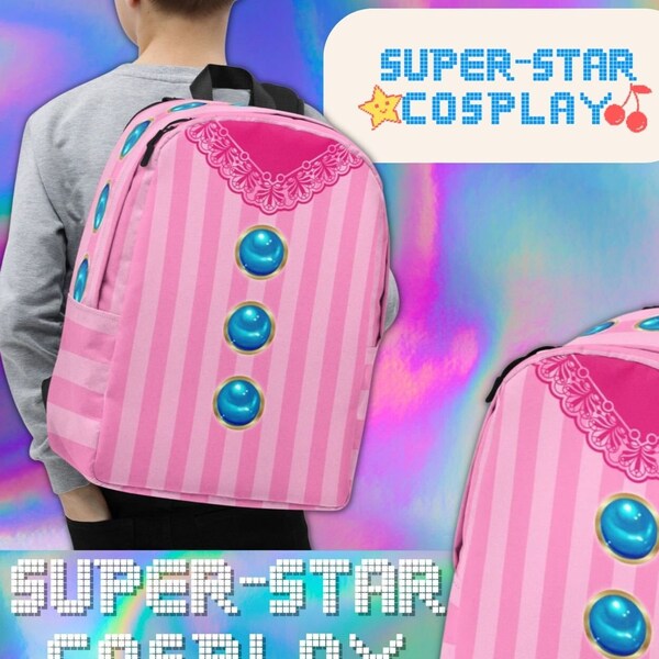 Princess Peach Backpack - Etsy