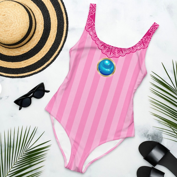 Princess Peach Swimsuit - Etsy