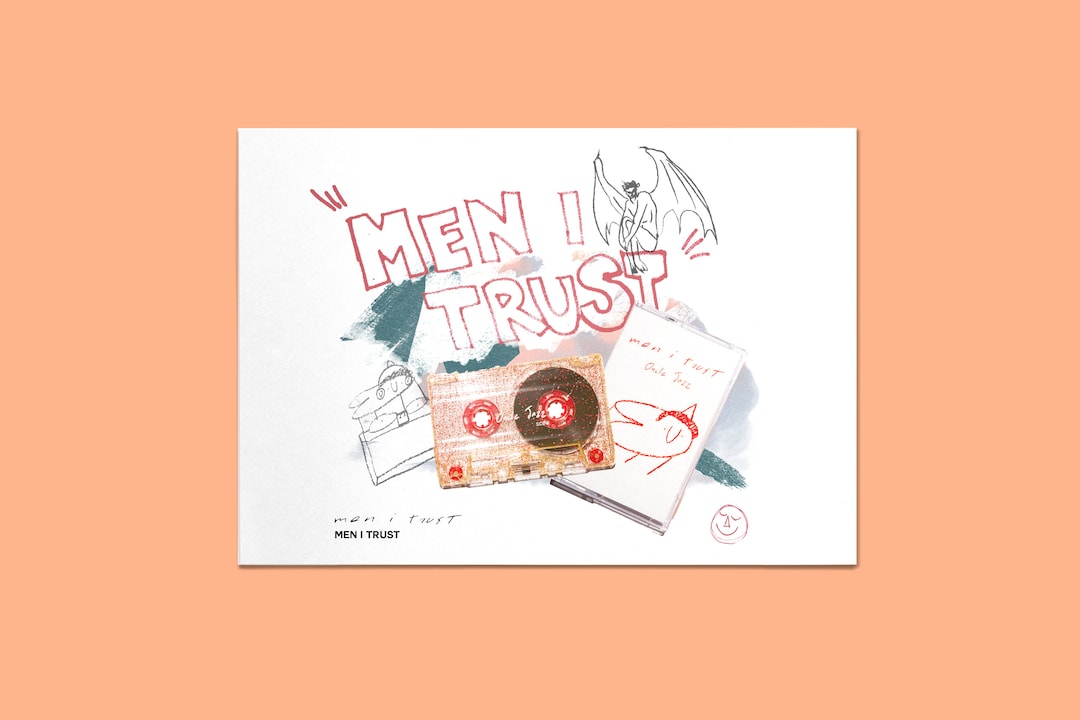 Men I Trust Poster Minimalist Men I Trust Music Digital Print Music ...