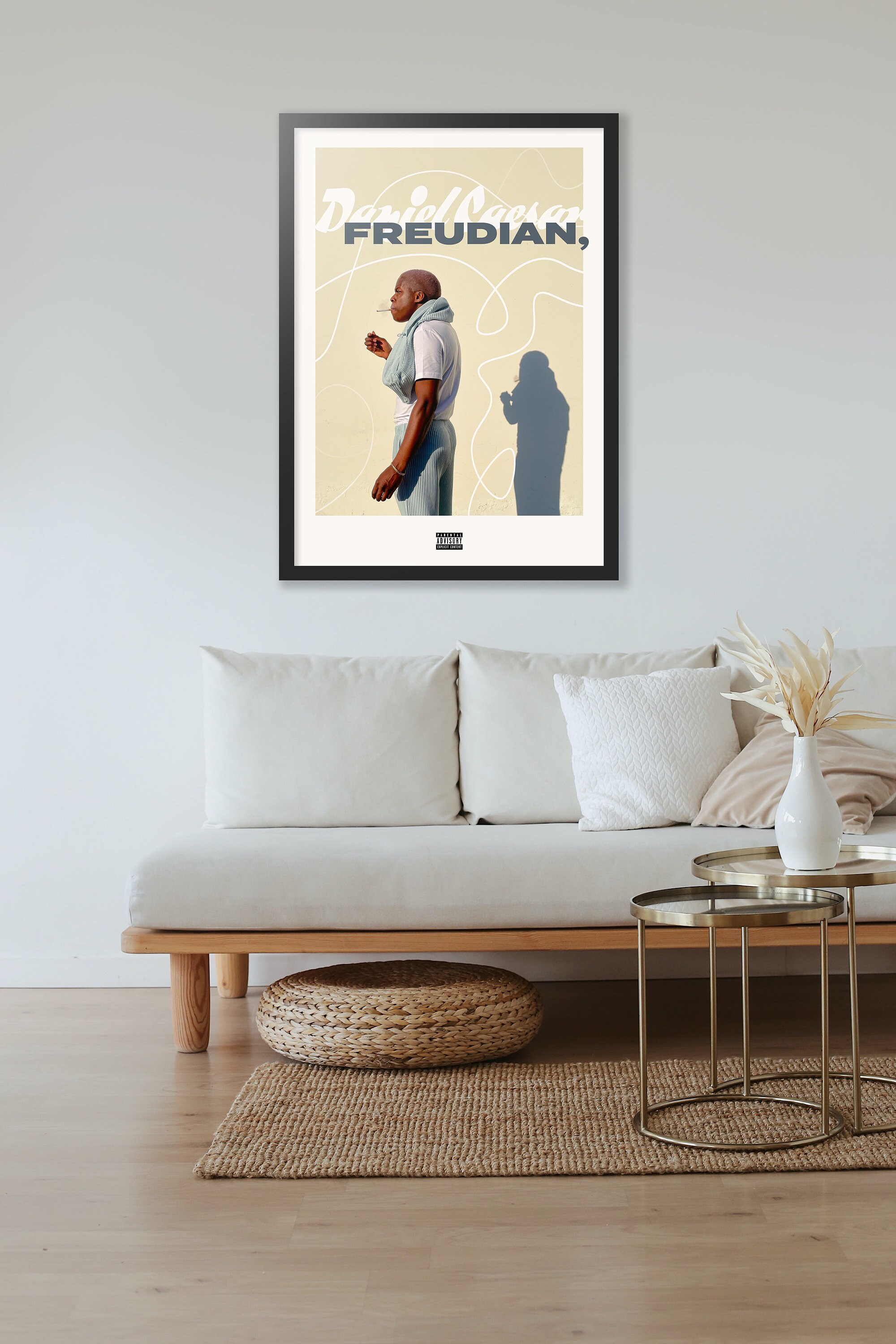 Daniel Caesar Poster - Freudian Album Art - Daniel Caesar Print ...