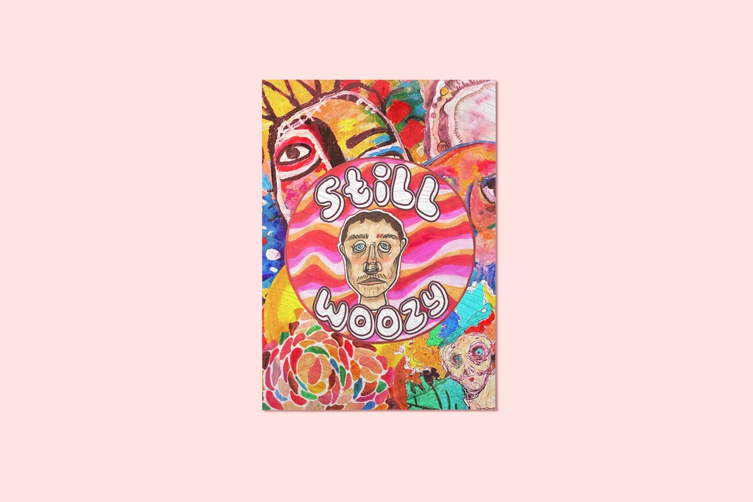 Still Woozy Vintage Poster - Still Woozy Colorful Music Print - Still ...