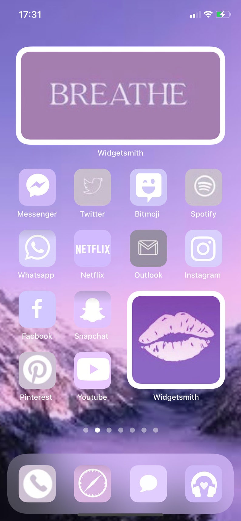 Purple Popping App Icons! - Etsy
