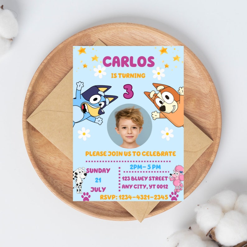Boys Birthday Invitation Template, Boys Birthday Party Invites, Boys ...