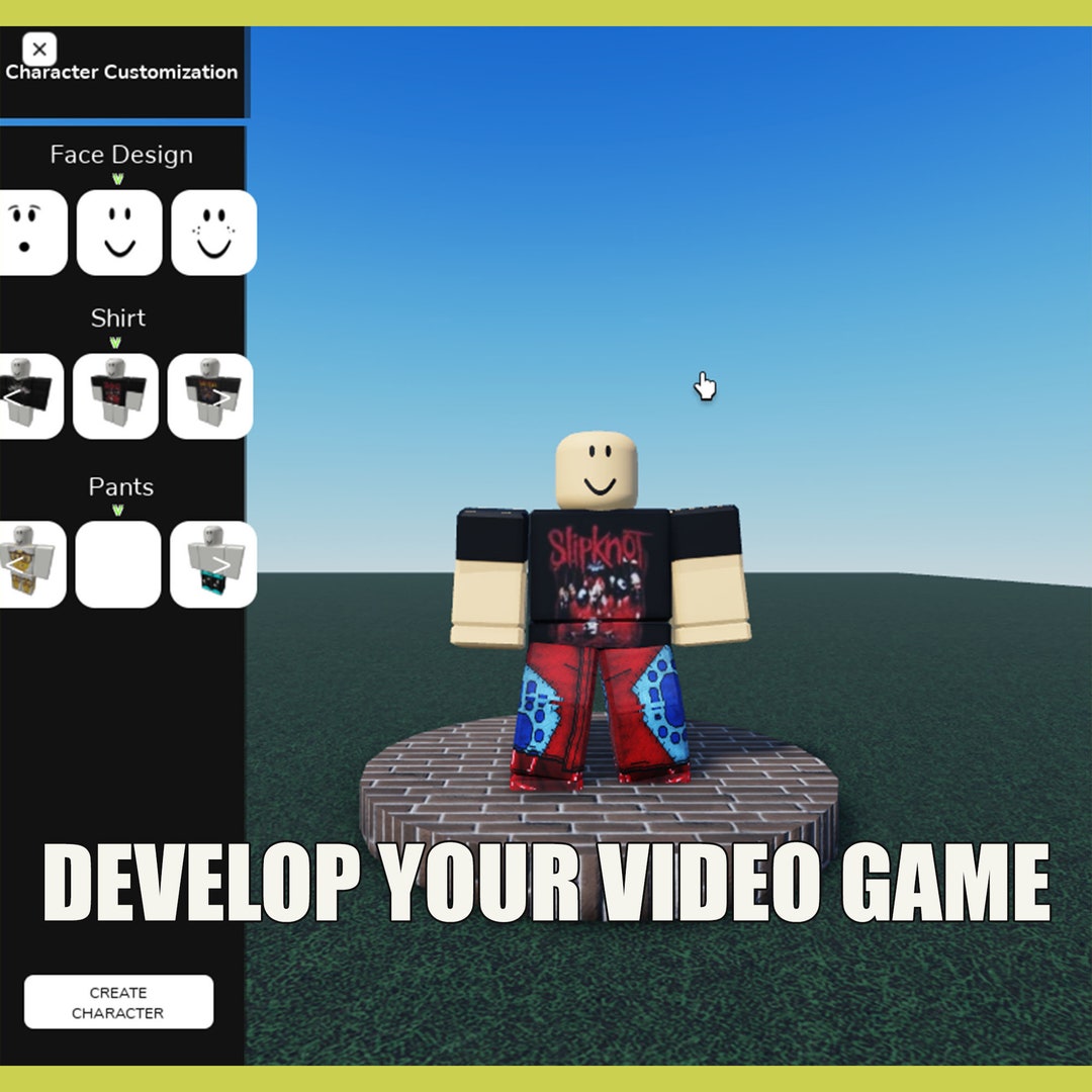 Roblox Character Creation Very Advanced Script Easy ID - Etsy