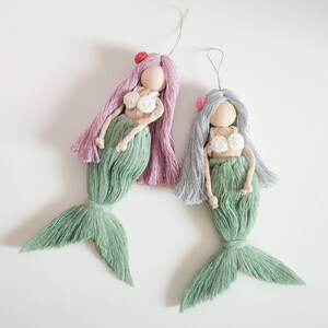 PDF Tutorial of Macrame Mermaid for Beginners/ Mermaid Doll DIY ...