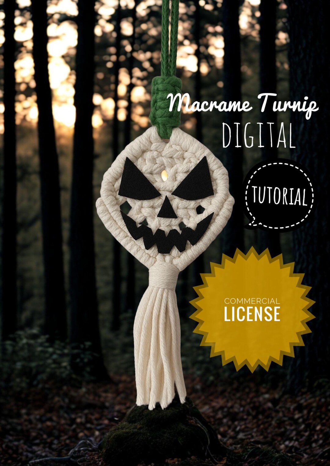 Macrame Turnip Tutorial – License for 20 DIY Kits | Digital Download - Etsy