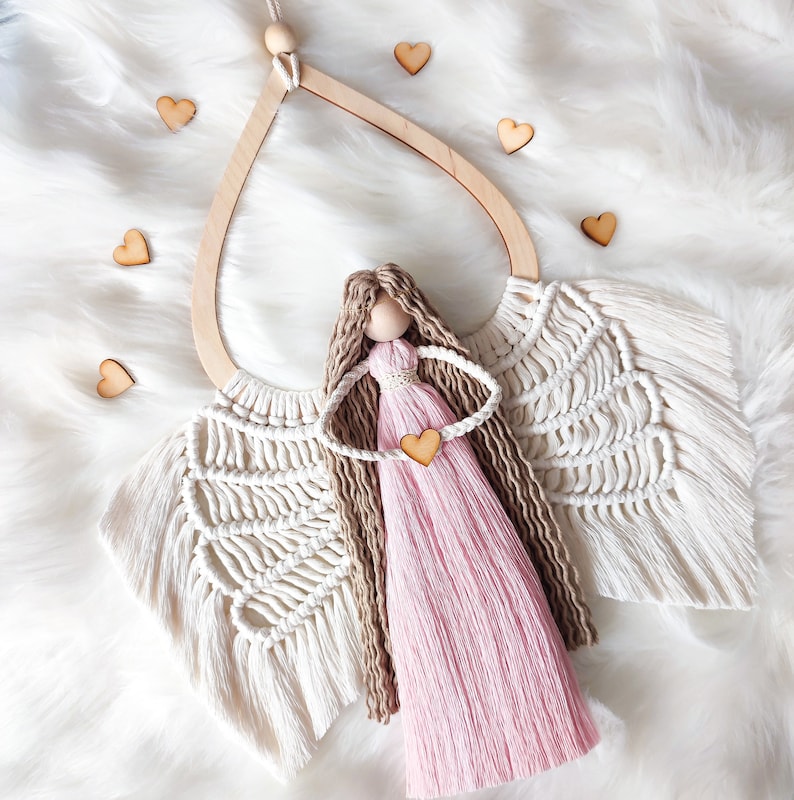 TUTORIAL PDF of Macrame Angel/step by Step Guide/angel Wall - Etsy