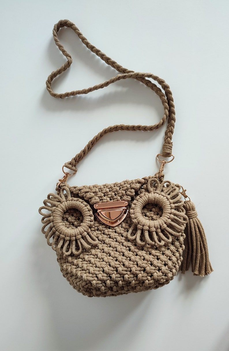 Macrame Bag / Owl Bag / Macrame Owl / Bohemian Bag / Slow - Etsy