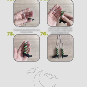 Macrame Witch Legs PDF Tutorial: Halloween DIY Pattern (digital Pattern ...