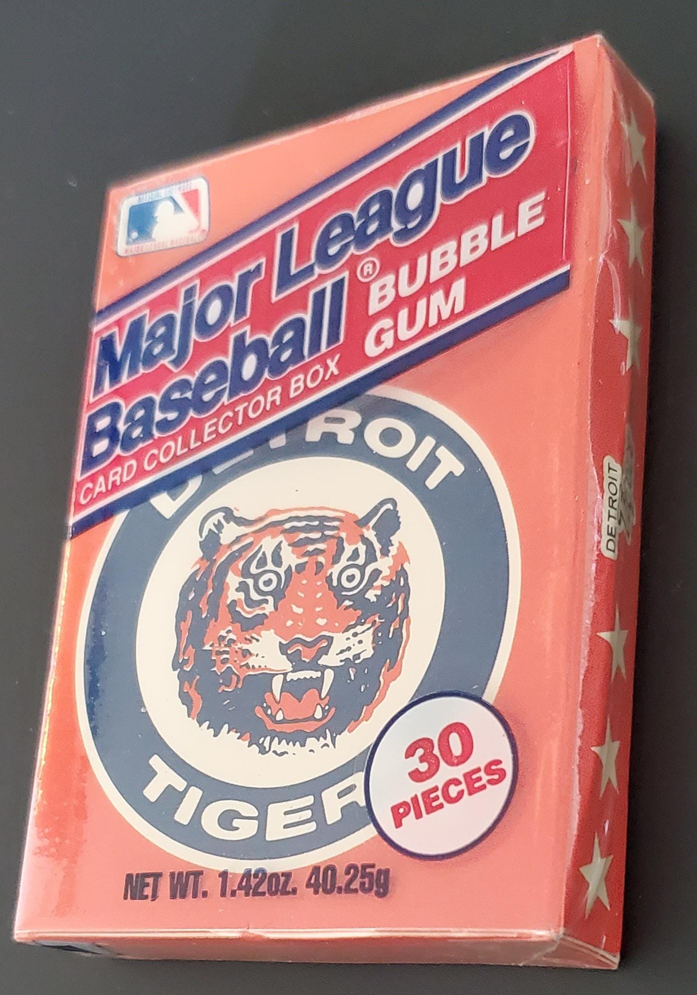 1990 Detroit Tigers Baseball Card Box: Sealed MLB Collector's ...