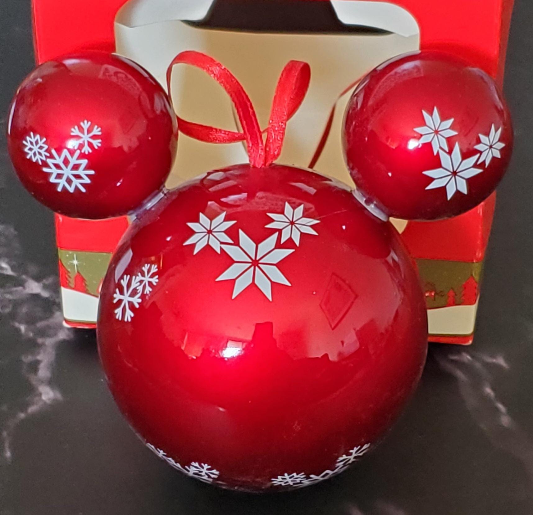 The Disney Store 2001 Mickey Mouse Ornament Mickey Head Ornament ...