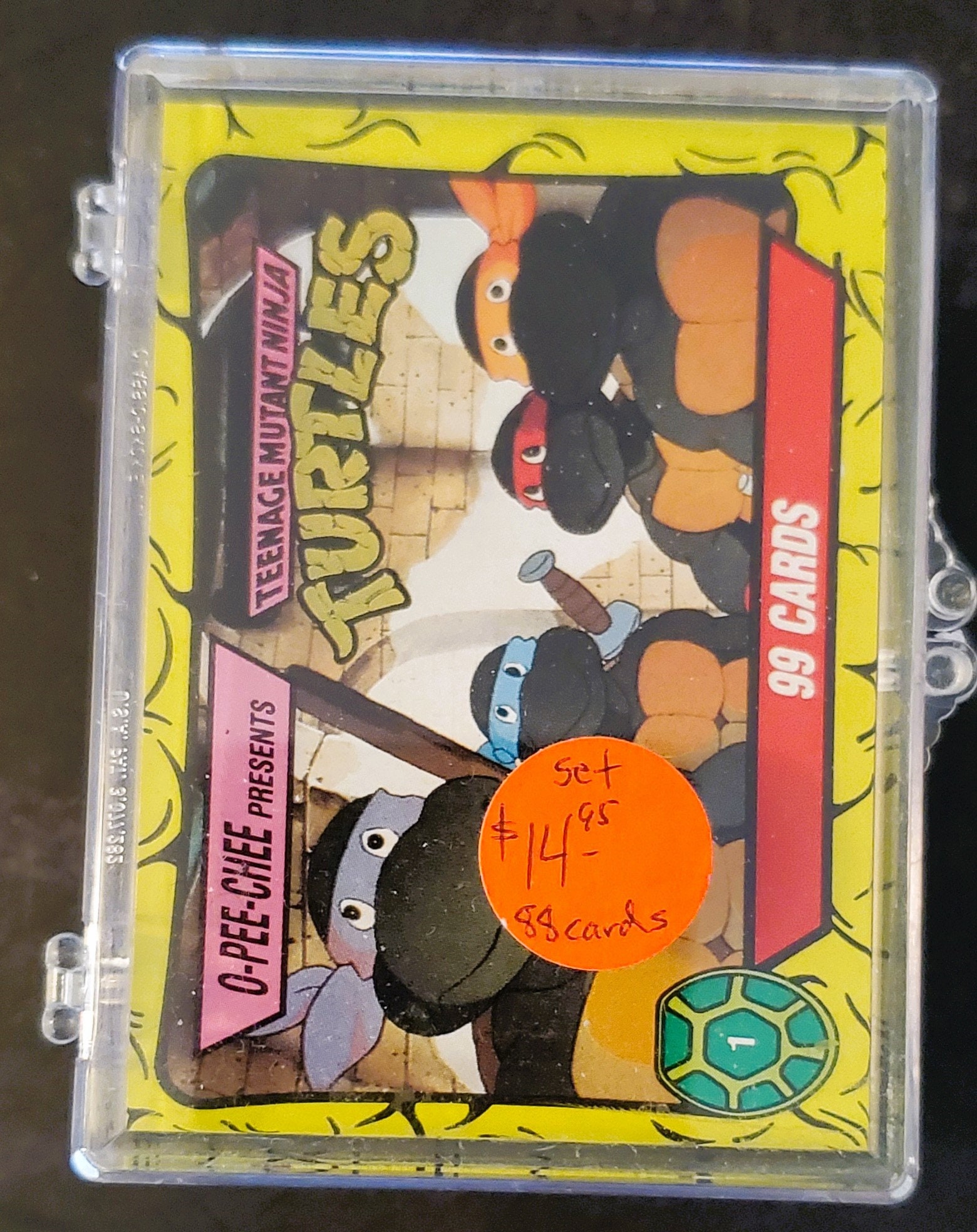 1989 Teenage Mutant Ninja Turtles Trading Card Base Set 1-88 O-pee-chee ...