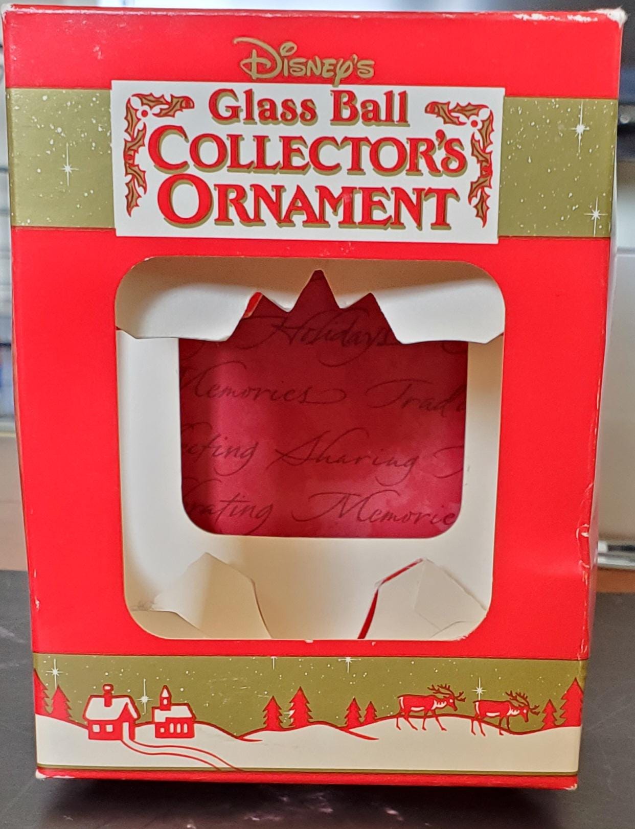 The Disney Store 2001 Mickey Mouse Ornament Mickey Head Ornament ...