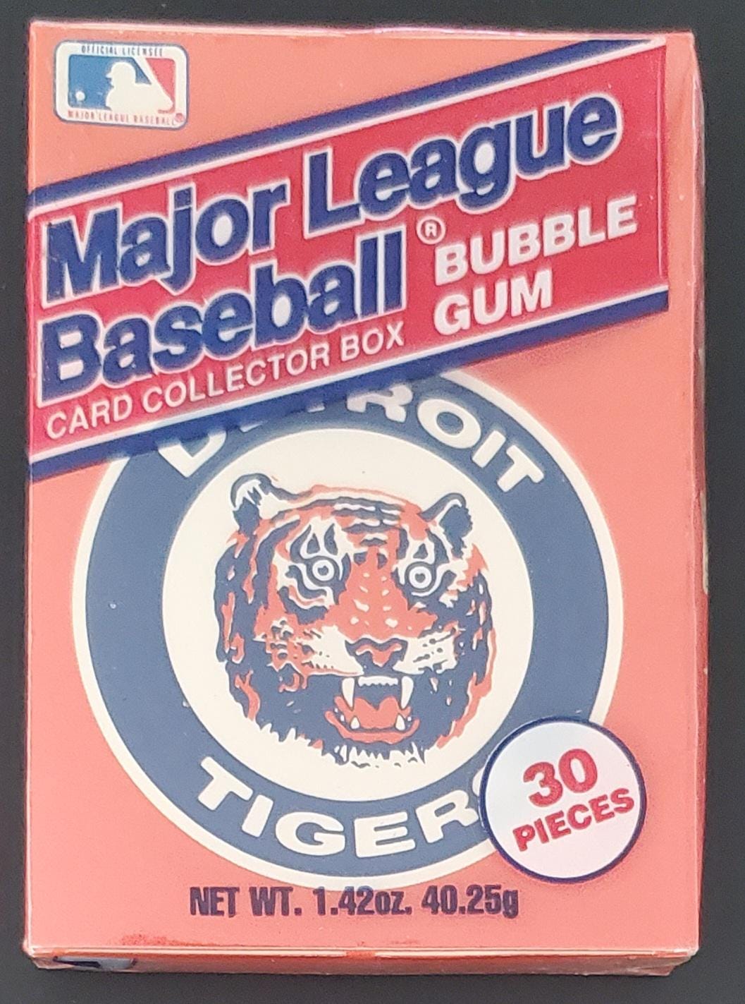 1990 Detroit Tigers Baseball Card Box: Sealed MLB Collector's ...