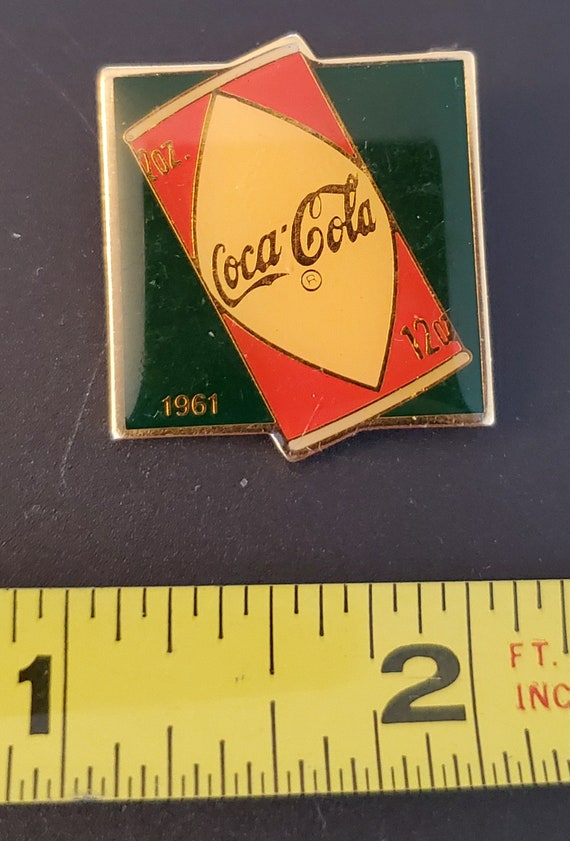Vintage 1985 Coca-Cola Pin "1961" Rare Coca-Cola Col… - Gem