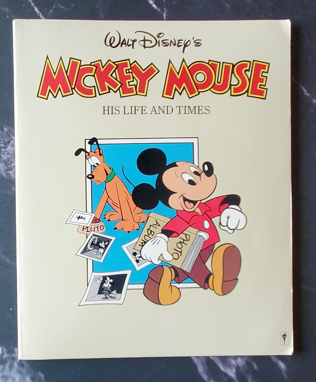 Vintage 1986 Mickey Mouse Biography: His Life and Times - Etsy