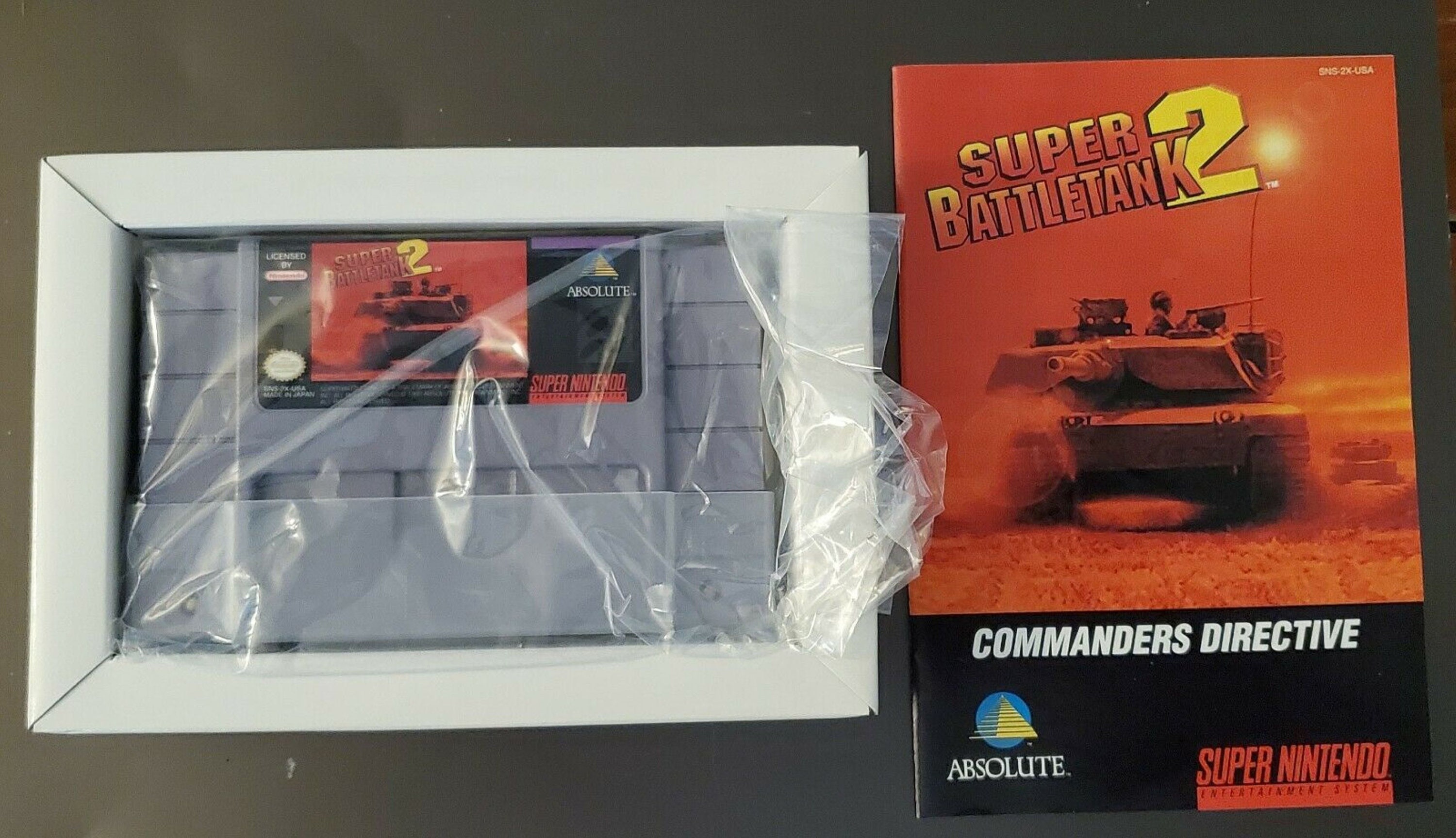 Super Battletank 2 - SNES Video Game - Complete in Box - Etsy