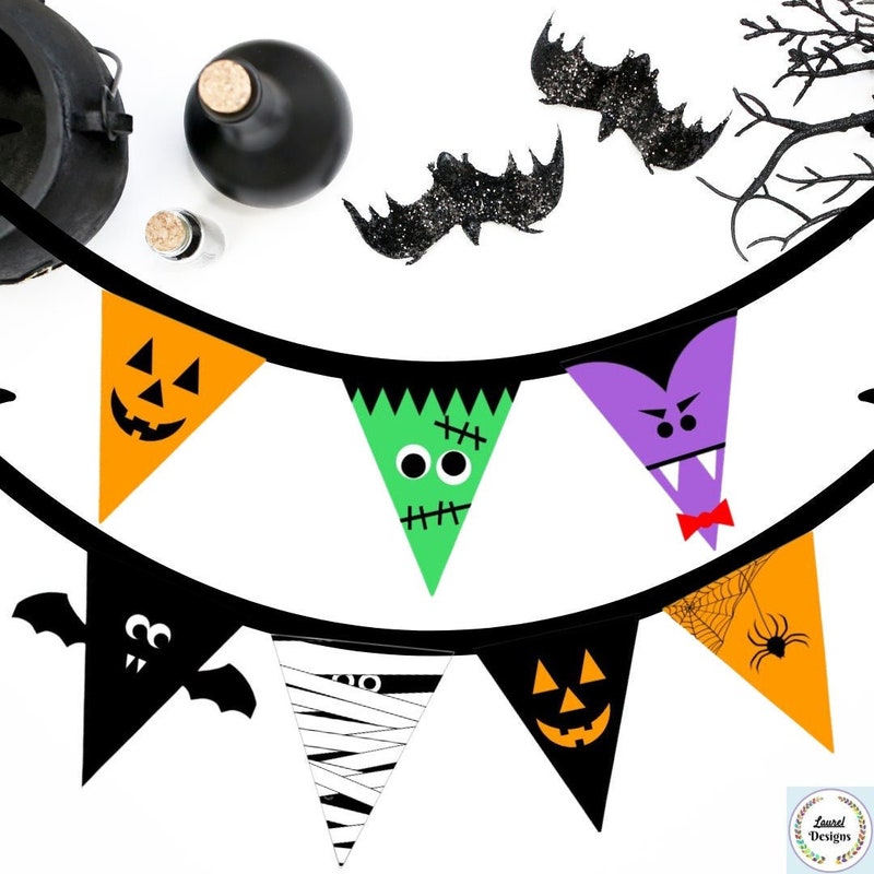 Halloween Bunting - Etsy