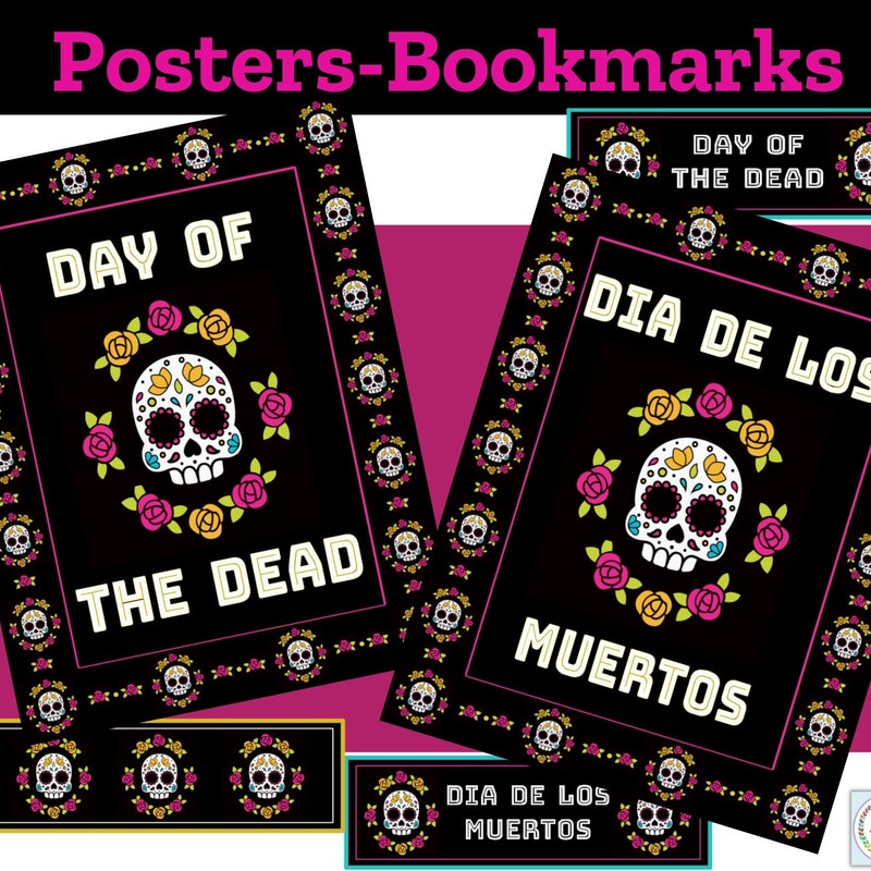 Dia De Los Muertos Poster - Etsy