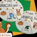 Thanksgiving Activity, Thankful Wheel, English and Spanish, I Am ...