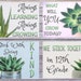 Succulent Classroom Posters, Back to School Posters, Growth Mindset ...
