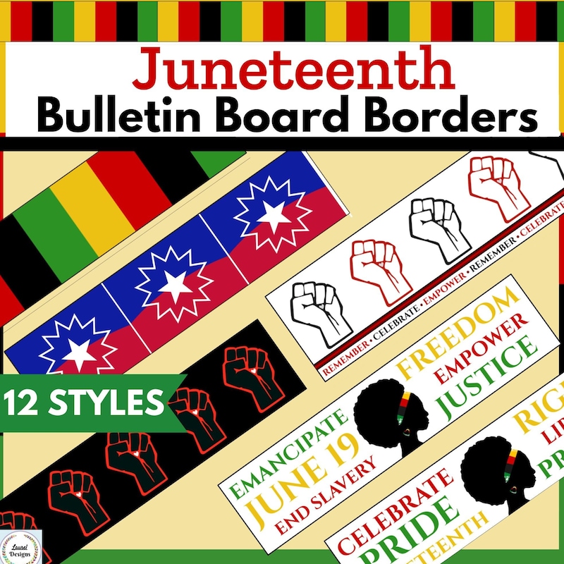 Black History Month Bulletin Board Border - Etsy