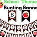 Back to School Bunting Banner, Teacher Appreciation Bunting Banner ...