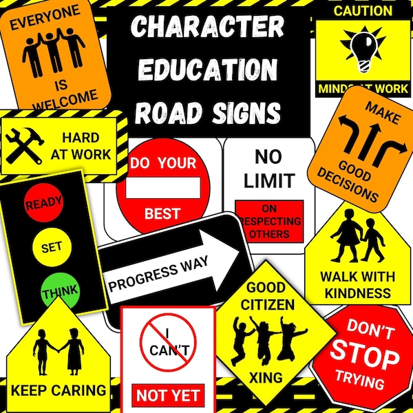 Road Signs Bulletin Board - Etsy