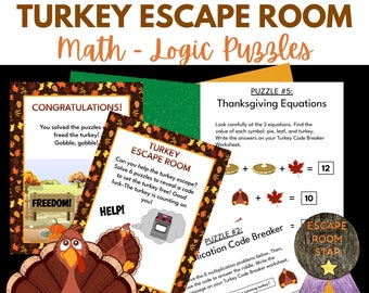 Turkey Escape Room - Etsy