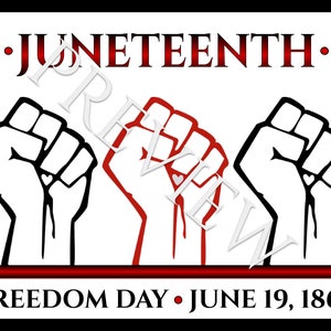 Juneteenth Posters, Juneteenth Bookmarks, Juneteenth Bulletin Board ...
