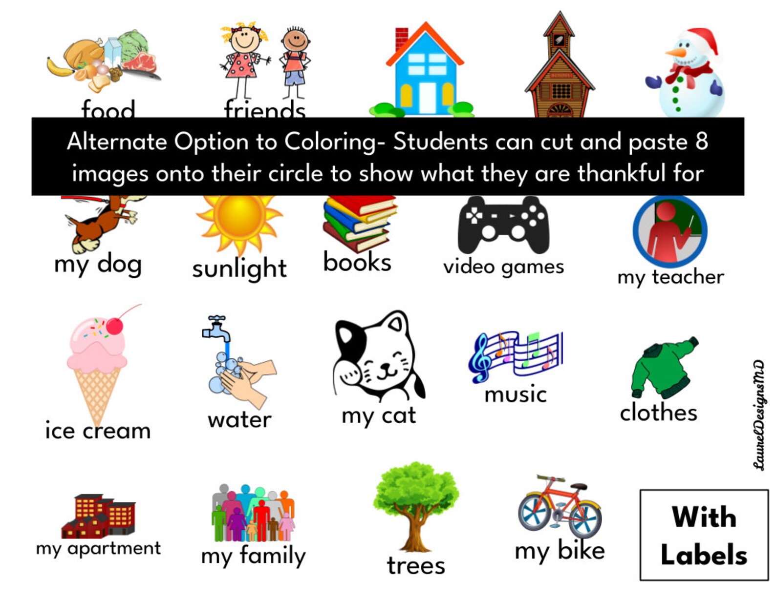 Thanksgiving Activity, Thankful Wheel, English and Spanish, I Am ...