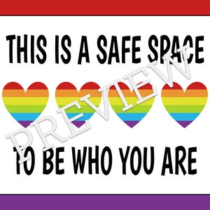 Pride Month Posters, LGBTQ Posters, Inclusion Posters, Diversity ...