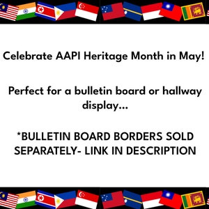 Printable AAPI Heritage Month Posters, Asian American & Pacific ...