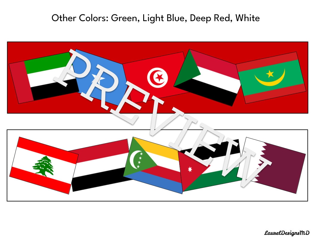 Arab American Heritage Month Bulletin Board Borders Bulletin - Etsy