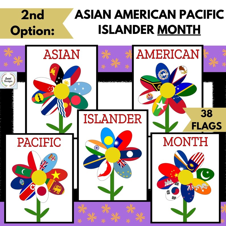 Printable AAPI Heritage Month Posters, Asian American & Pacific ...