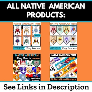 Native American Heritage Month Bulletin Board Borders, Classroom ...
