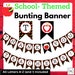 Back to School Bunting Banner, Teacher Appreciation Bunting Banner ...