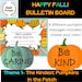 Fall Bulletin Board Kindness Bulletin Board happy - Etsy