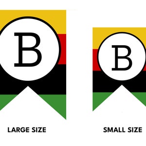 Juneteenth Bunting Banner, Black History Month Bunting Banner Letters ...