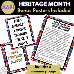 AAPI, Asian American & Pacific Islander Heritage Month Flag Hearts ...