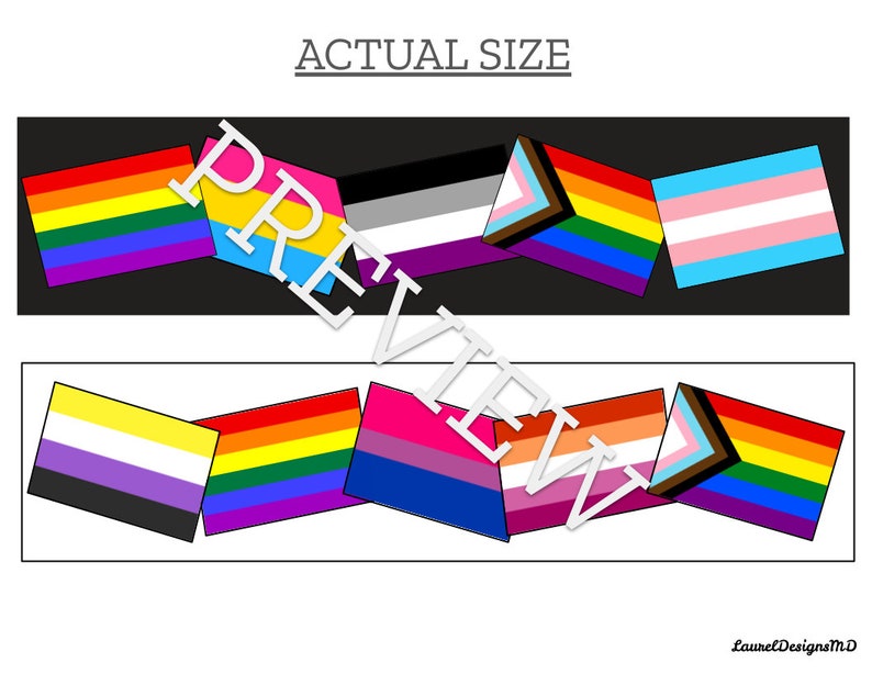 Pride Month Bulletin Board Borders, LGBTQ, LGBTQIA+, Rainbow Flags ...