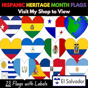 Hispanic Heritage Month Flag Flowers, Mes De La Herencia Hispana, Door ...