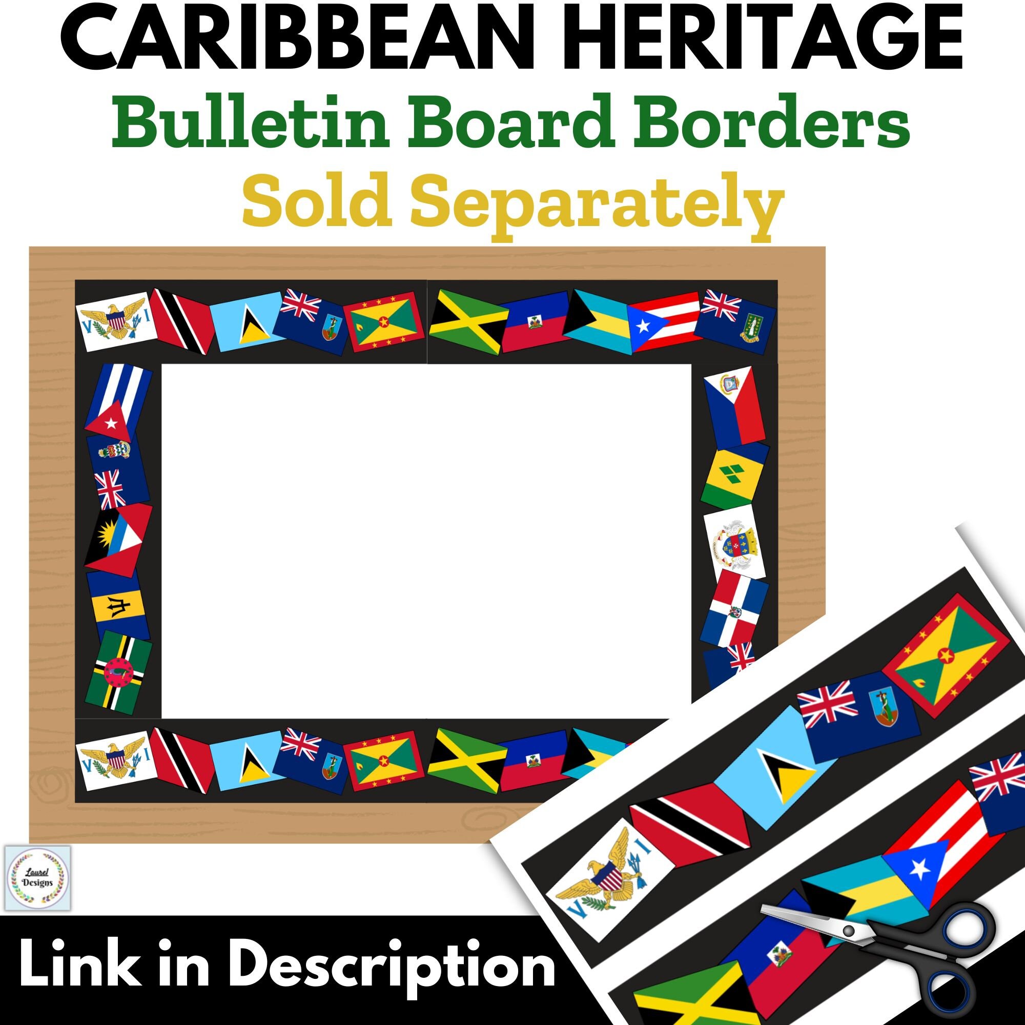 Printable Caribbean American Heritage Month Flash Cards, Caribbean ...