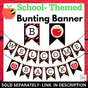 Printable Apple Bulletin Board Borders, Back to School Borders, Apple ...