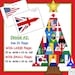 Christmas Around the World Flag Tree Decor, Multicultural Christmas ...