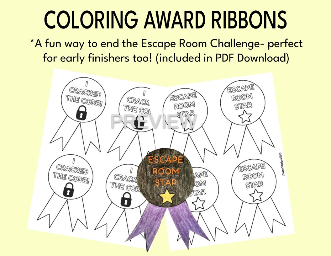 Back to School Escape Room Math Puzzles Logic Puzzles - Etsy